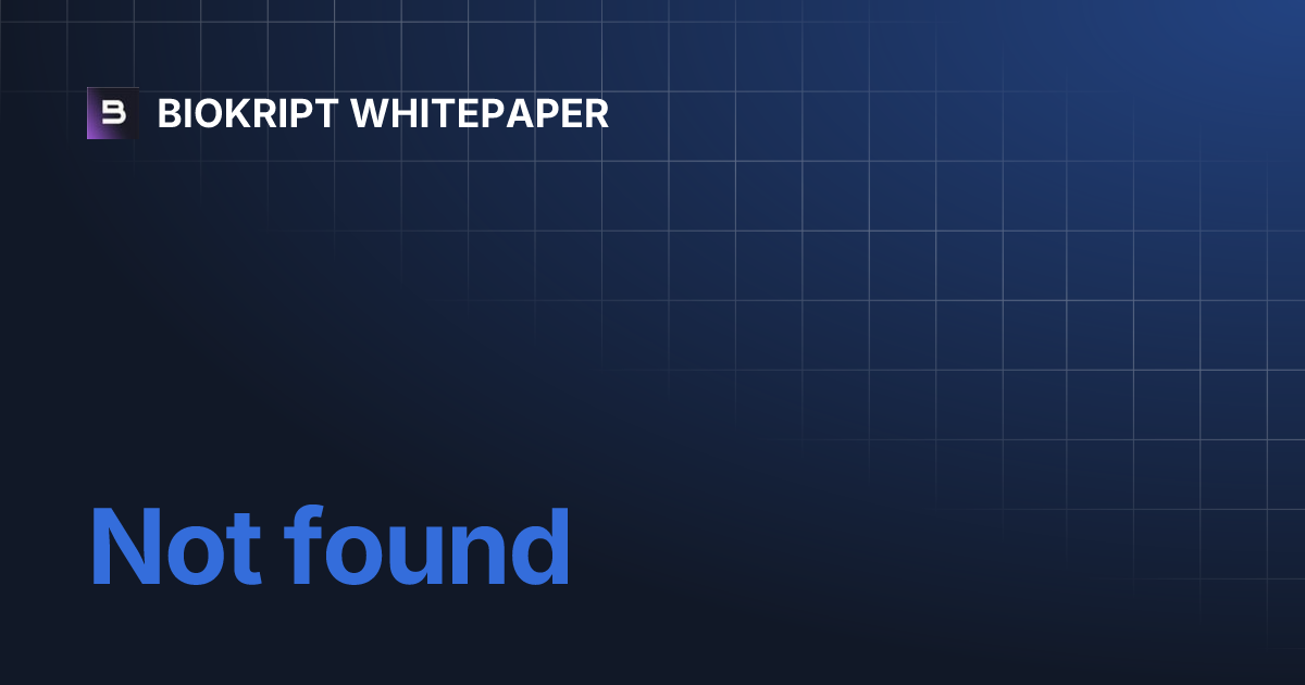 BIOKRIPT’S STATE CHANNEL TECHNOLOGY | BIOKRIPT WHITEPAPER